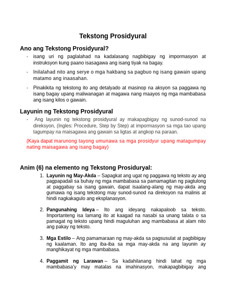 REPORT-Tekstong-Prosidyural | PDF