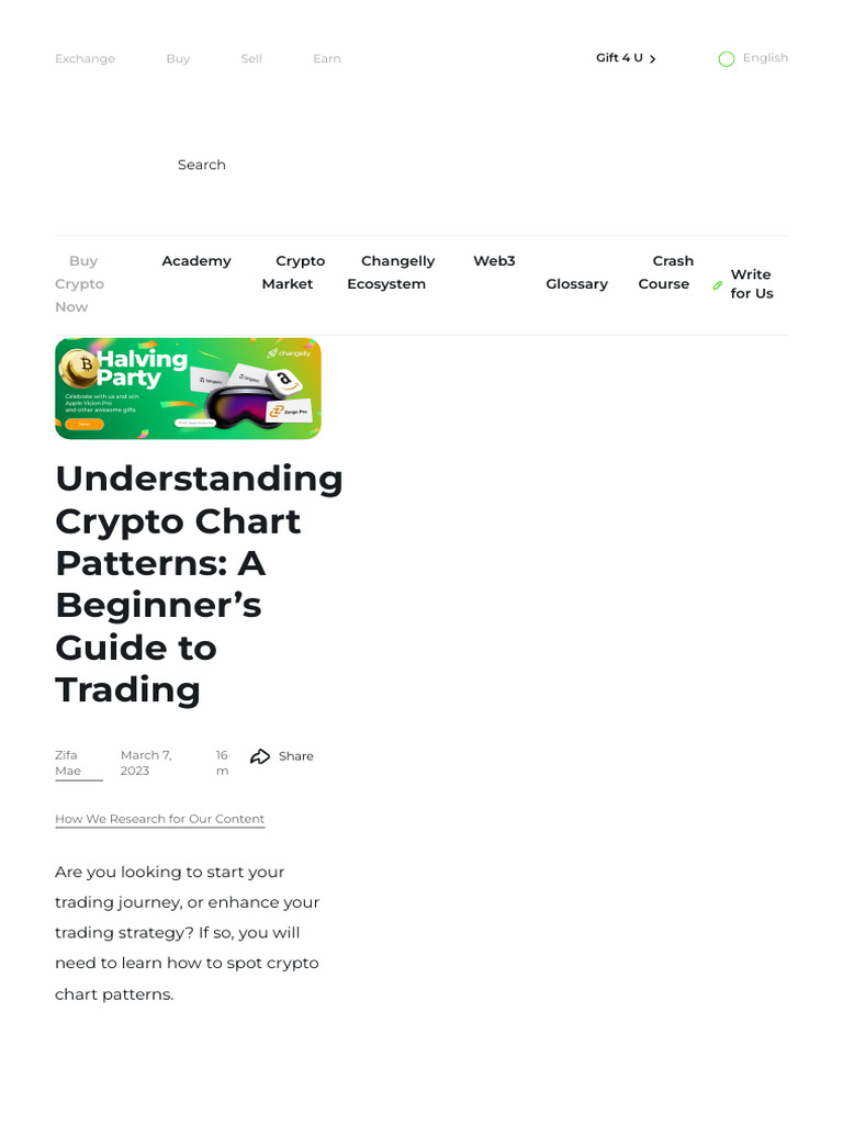 Understanding Crypto Chart Patterns - A Beginner's Guide To Trading ...