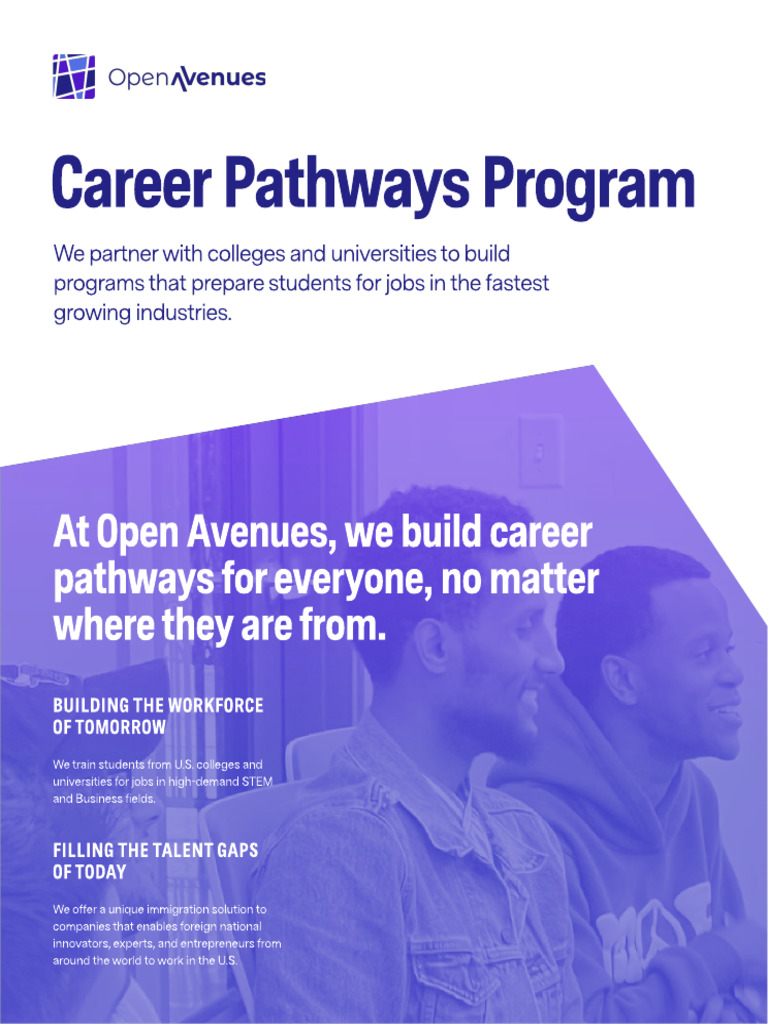 Career Pathways for Diverse Students | PDF | Science, Technology ...