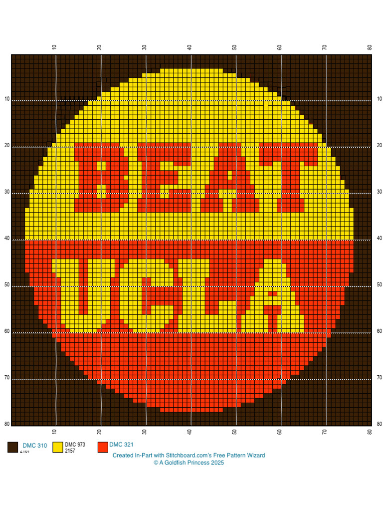 Beat Ucla Cross Stitch Pattern | PDF