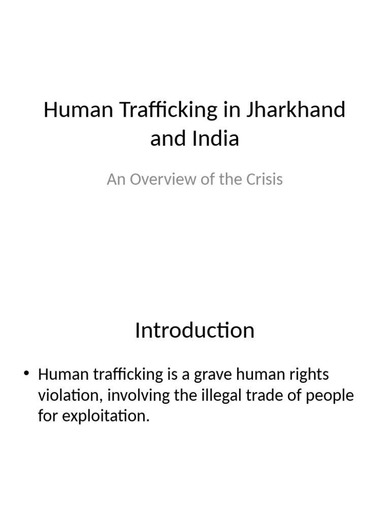 Human Trafficking | PDF