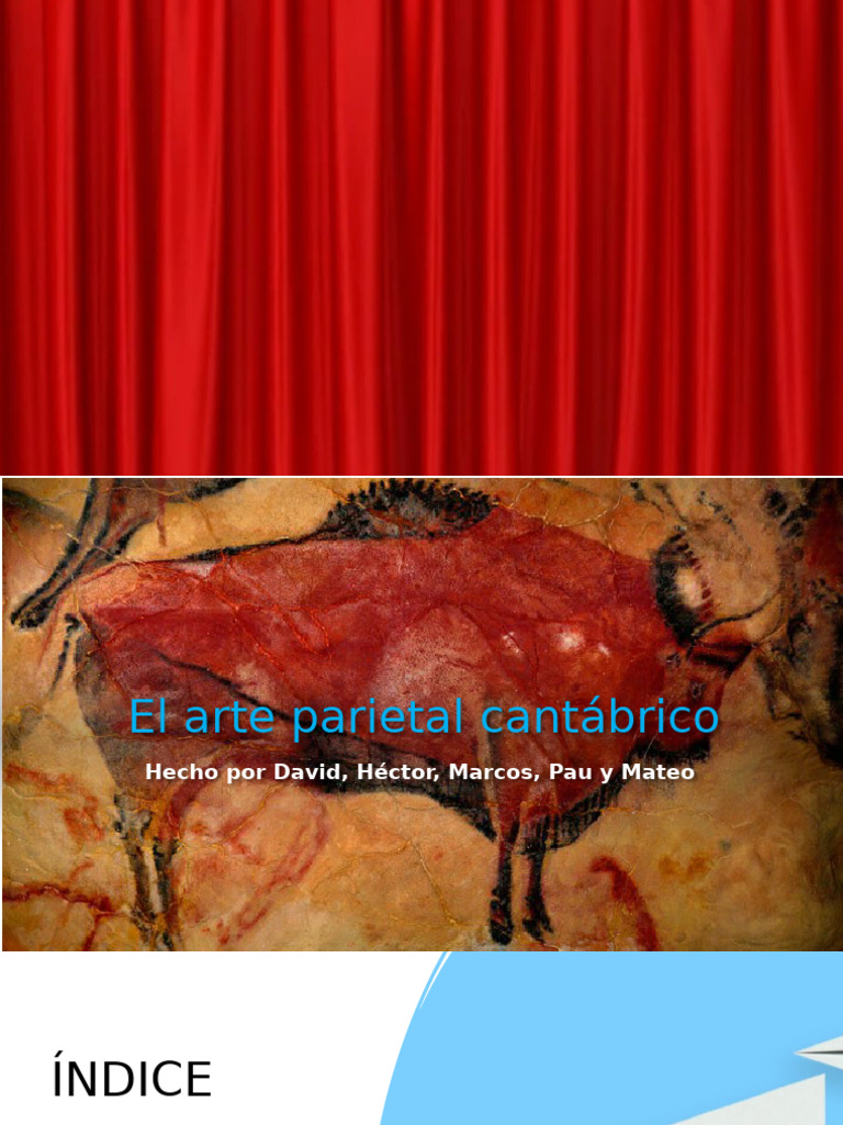 Arte Parietal Cantábrico: Cueva de Altamira | PDF
