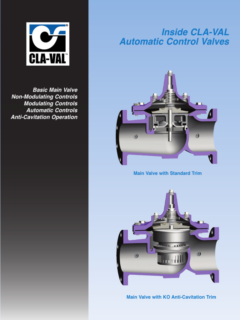 Waterworks How Automatic Control Valves Operate | PDF | Valve | Pressure