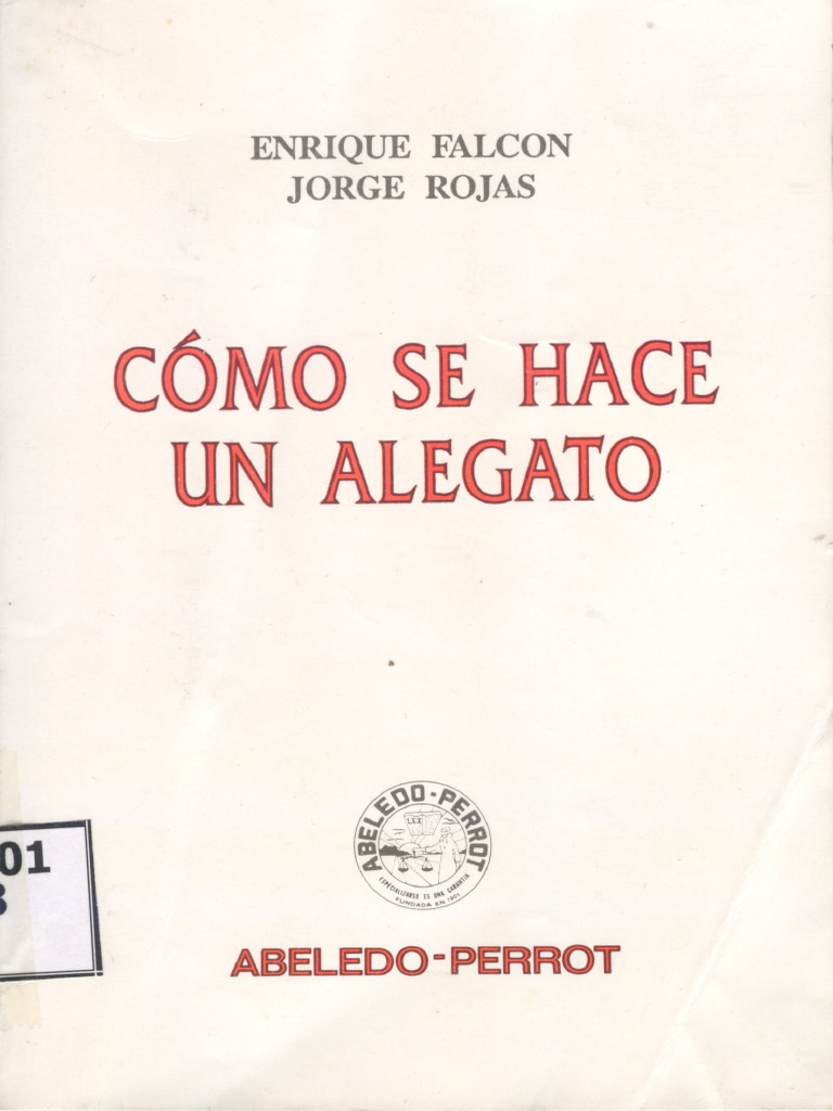 Como Se Hace Un Alegato | PDF