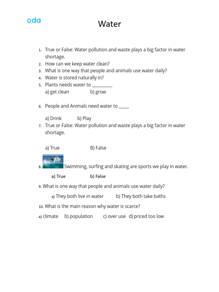 Water | PDF