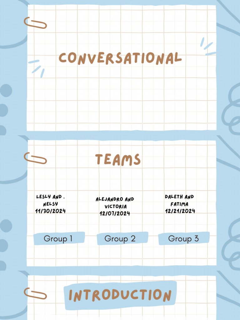 Level 2 Conversation | PDF