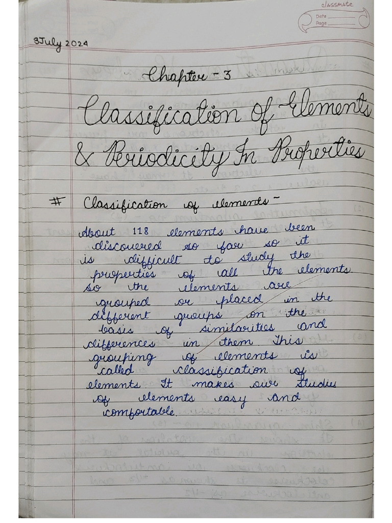 Chemistry CH 3 | PDF