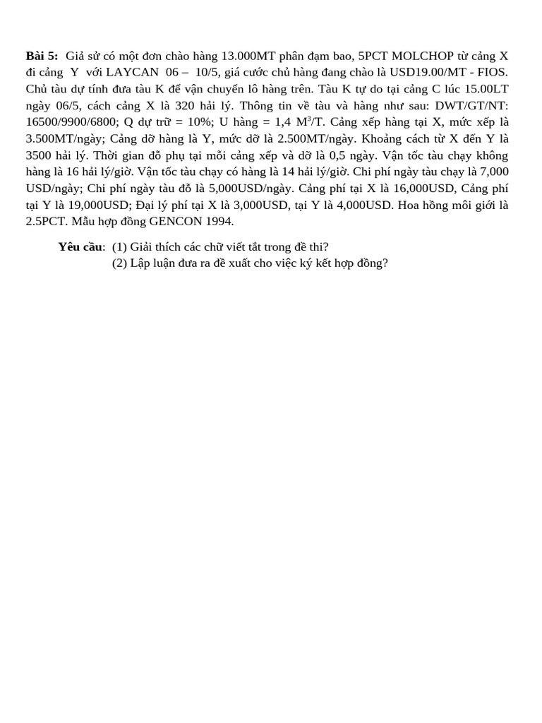 Bài 5 KTT | PDF