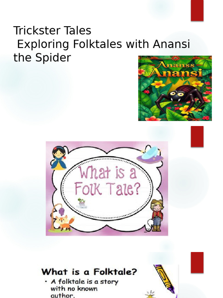 Anansi the Spider: A Trickster's Tale | PDF | Anansi | Trickster