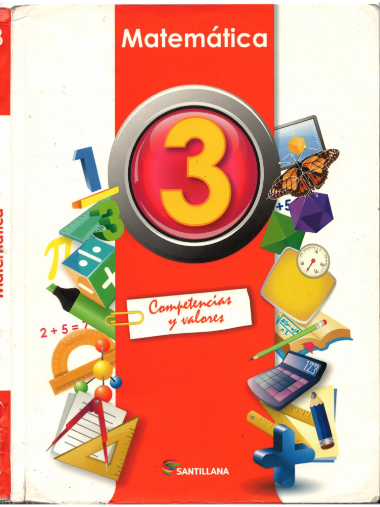 Matematicas 3ro Santillana | PDF