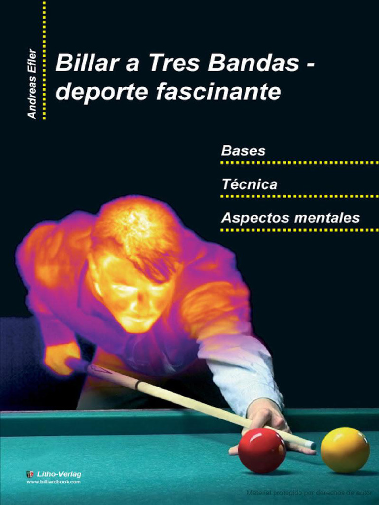 Billar A Tres Bandas, Deporte Fascinante. Andreas Efler | PDF