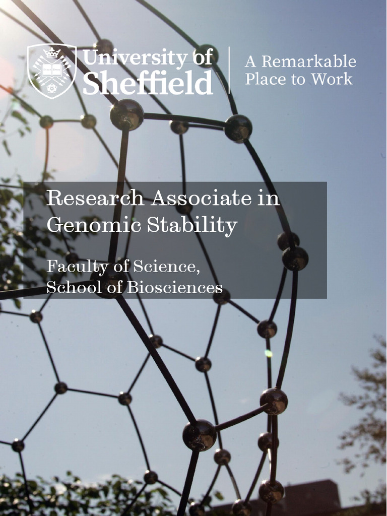 Research Associate: Genomic Stability | PDF | Biology | Cell Biology