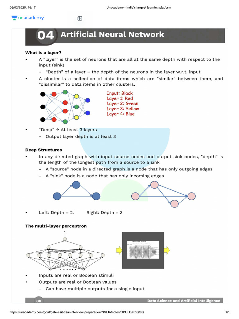 chapter 4 artificial neural network | PDF