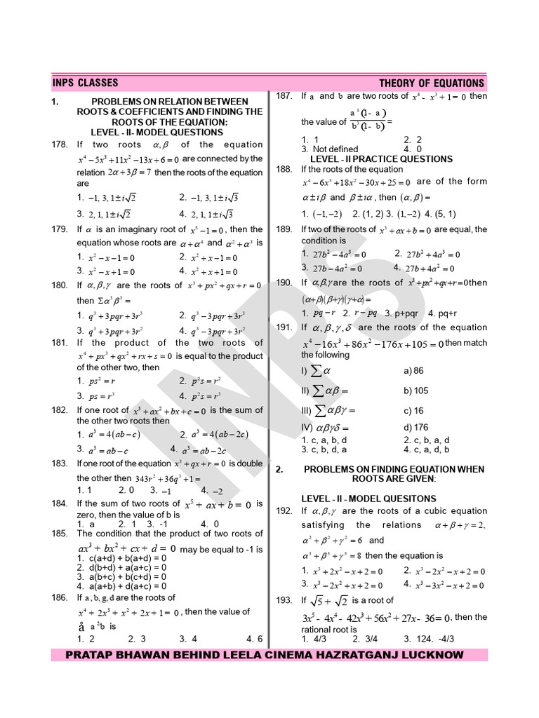 Polynomial Solution 32239 | PDF | Zero Of A Function | Equations