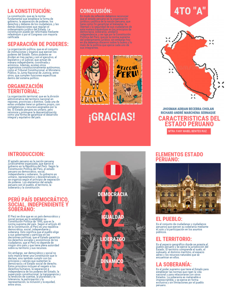 Estado Peruano - 20231030 - 234444 - 0000 | PDF | Constitución ...