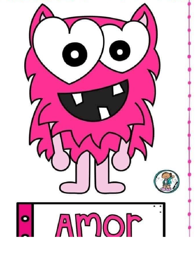 Plantillas de Moustro de Emociones | PDF