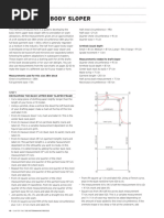 Basic Bodice Block Pattern Guide | PDF | Seam (Sewing) | Fashion