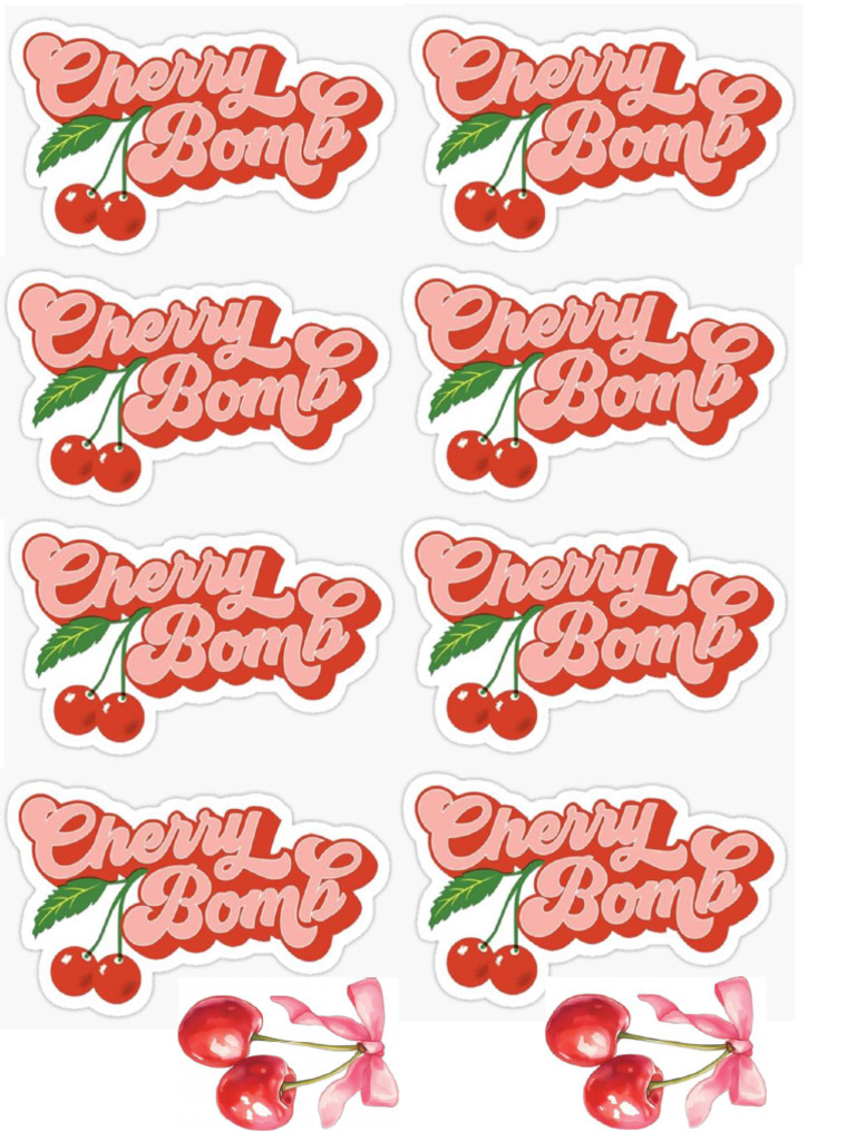 Sticker Cherry R | PDF
