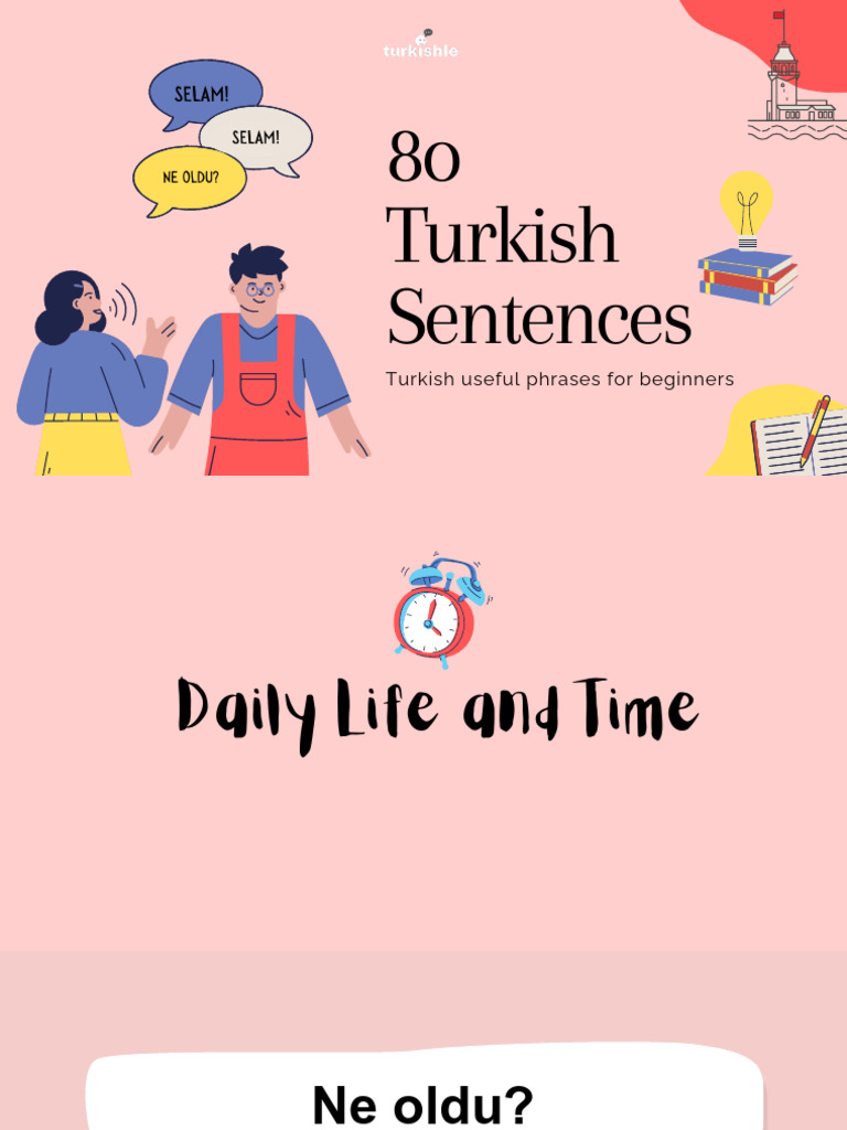 80 Turkish Sentences | PDF