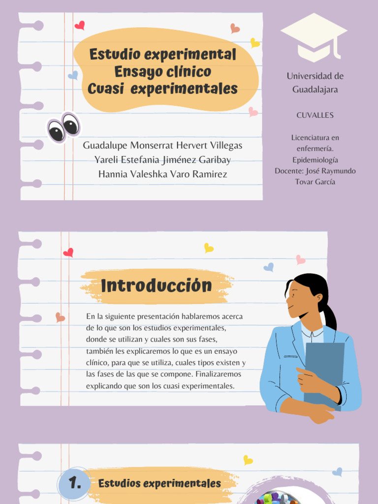 Estudios Clínicos y Cuasi Experimentales | PDF | Ensayo clínico | Experimentar