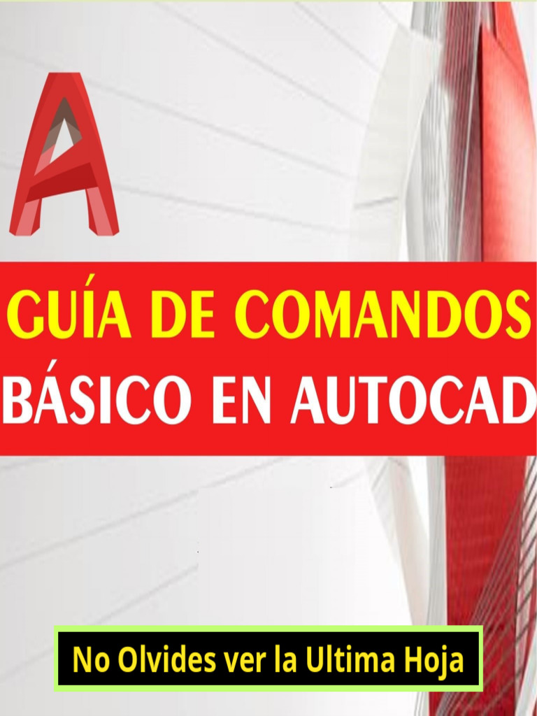Guia de Comandos Basicos en Autocad - PDF - 20250129 - 174654 - 0000 | PDF