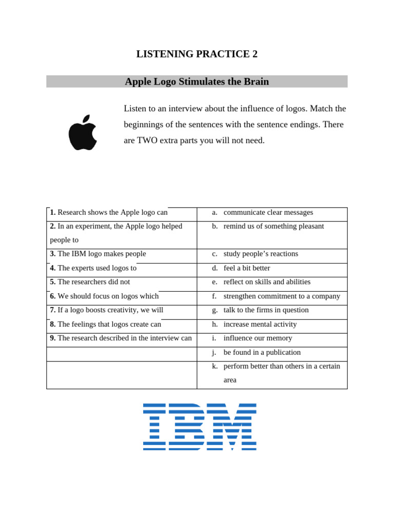 Apple Logo's Impact on Brain Activity | PDF