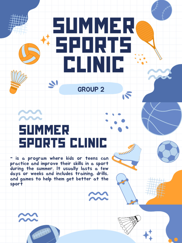 Summer Sports: Clinic | PDF