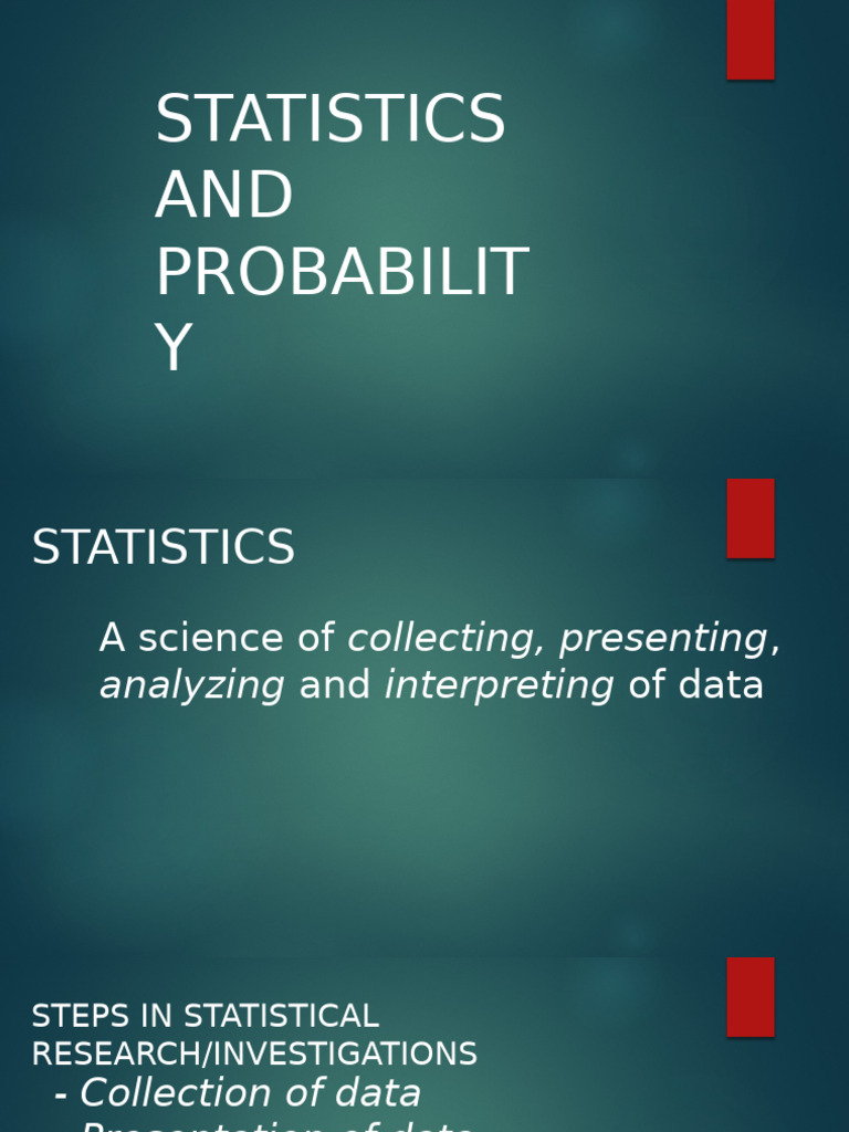Statistical Research and Data Analysis | PDF | Histogram | Data