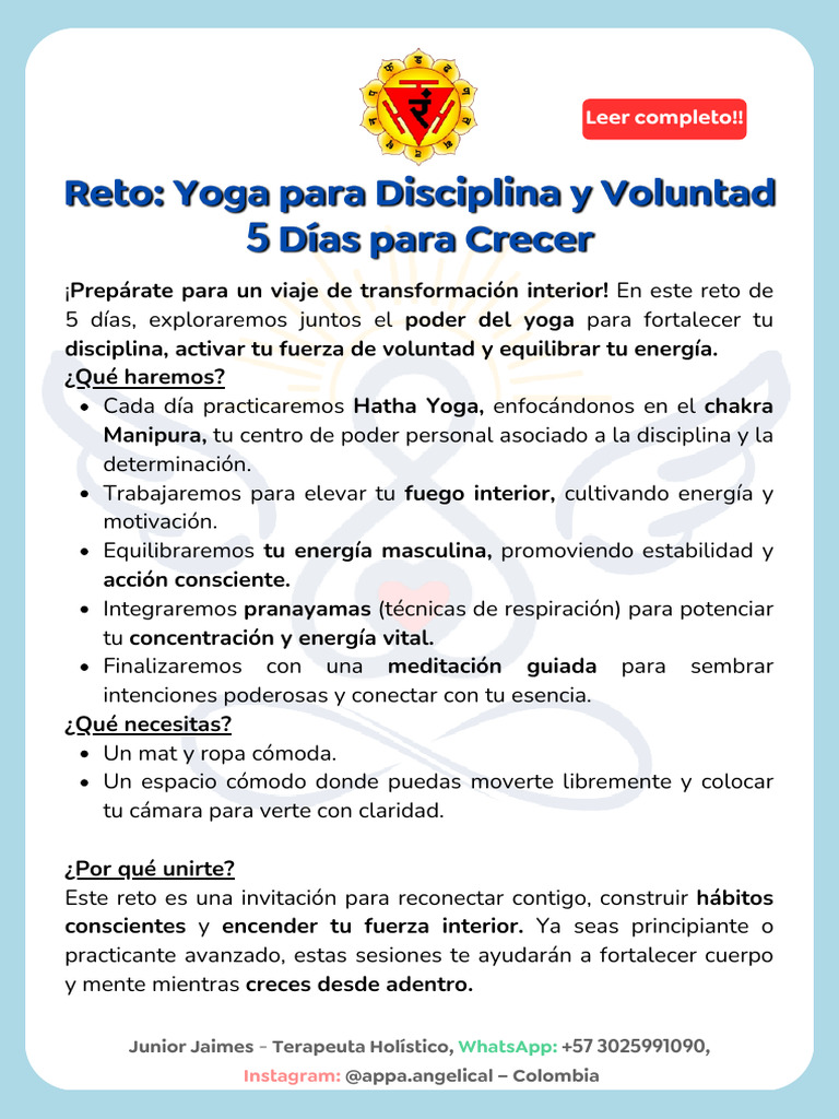 Info Reto de 5 Dias PDF | PDF