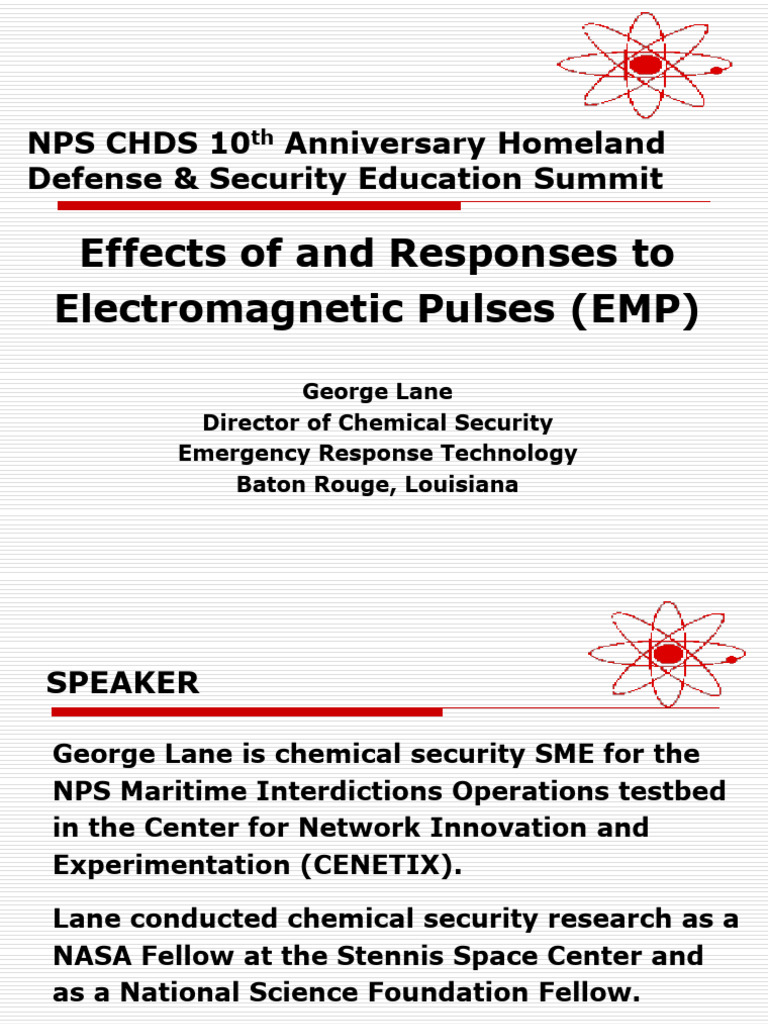 2017_HS_Summit_Lane_Electromagnetic_Pulses | PDF | Physical Phenomena | Electromagnetism