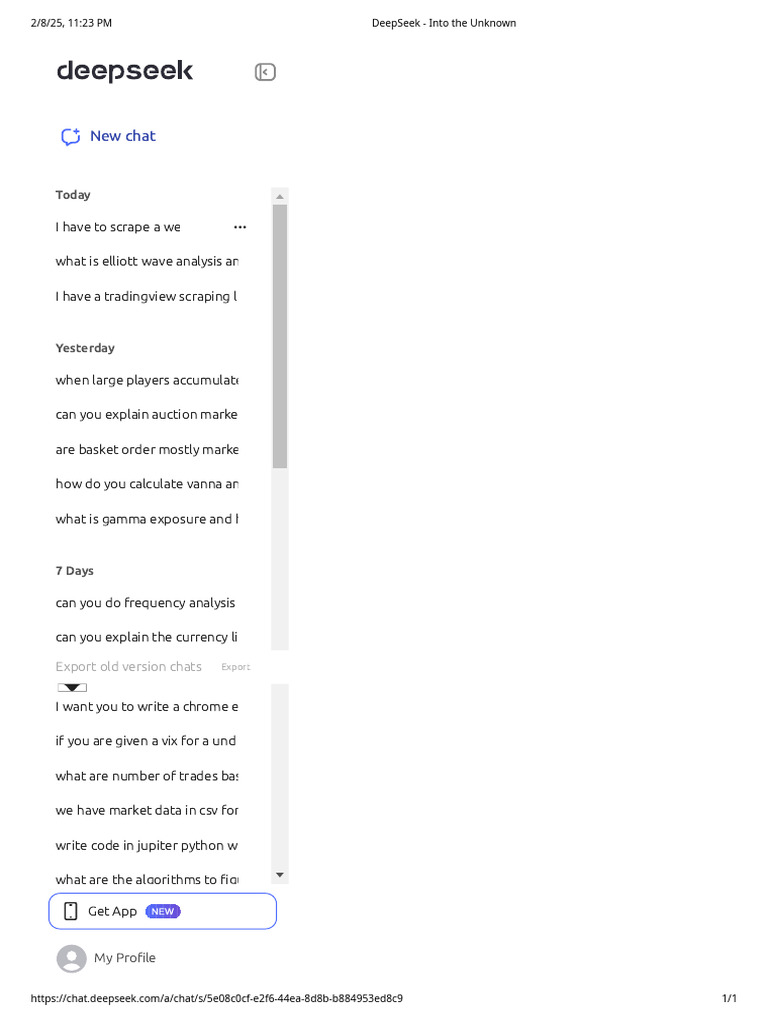 DeepSeek - Into the Unknown | PDF | Selenium (Software) | Software