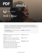 Still I Rise by Maya Angelou | PDF