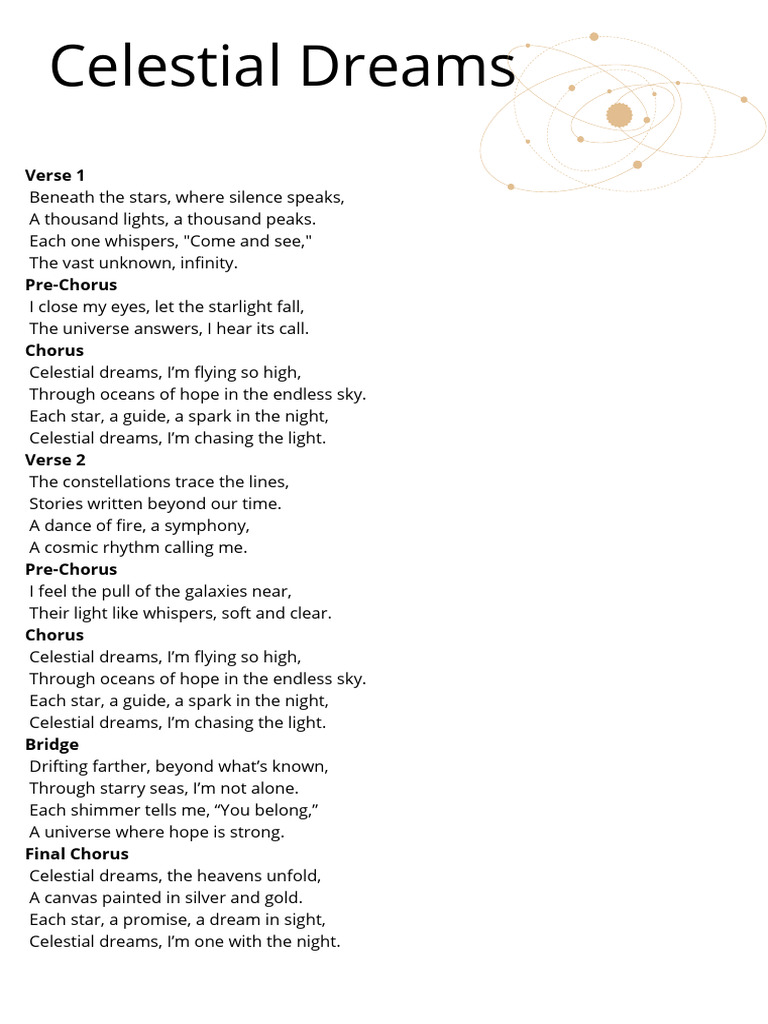 Celestial Dreams (1) | PDF