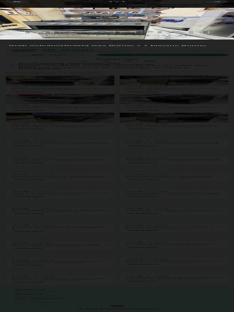 Grab Volcano (Gray) 3 Gas Burner + 1 Electric Burner in Adabraka - Kitchen Appliances, Appiah ...