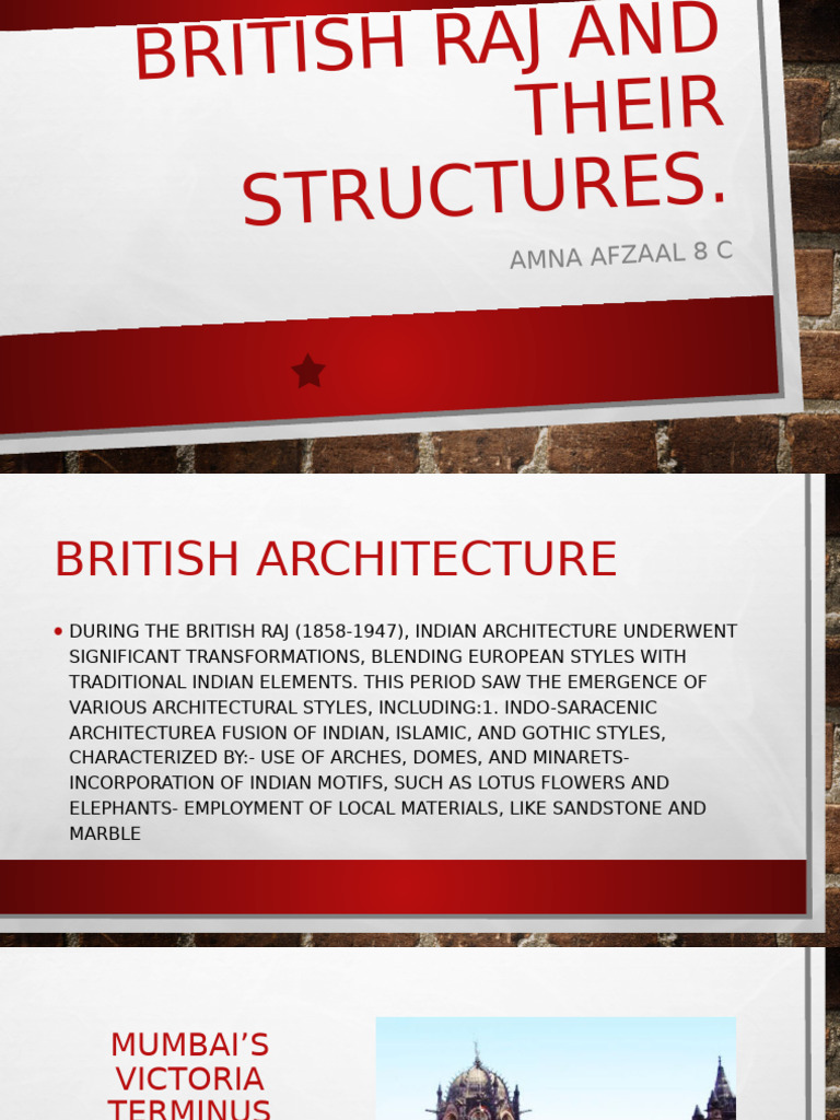 British Raj Architectural Fusion in India | PDF | Architectural Styles ...