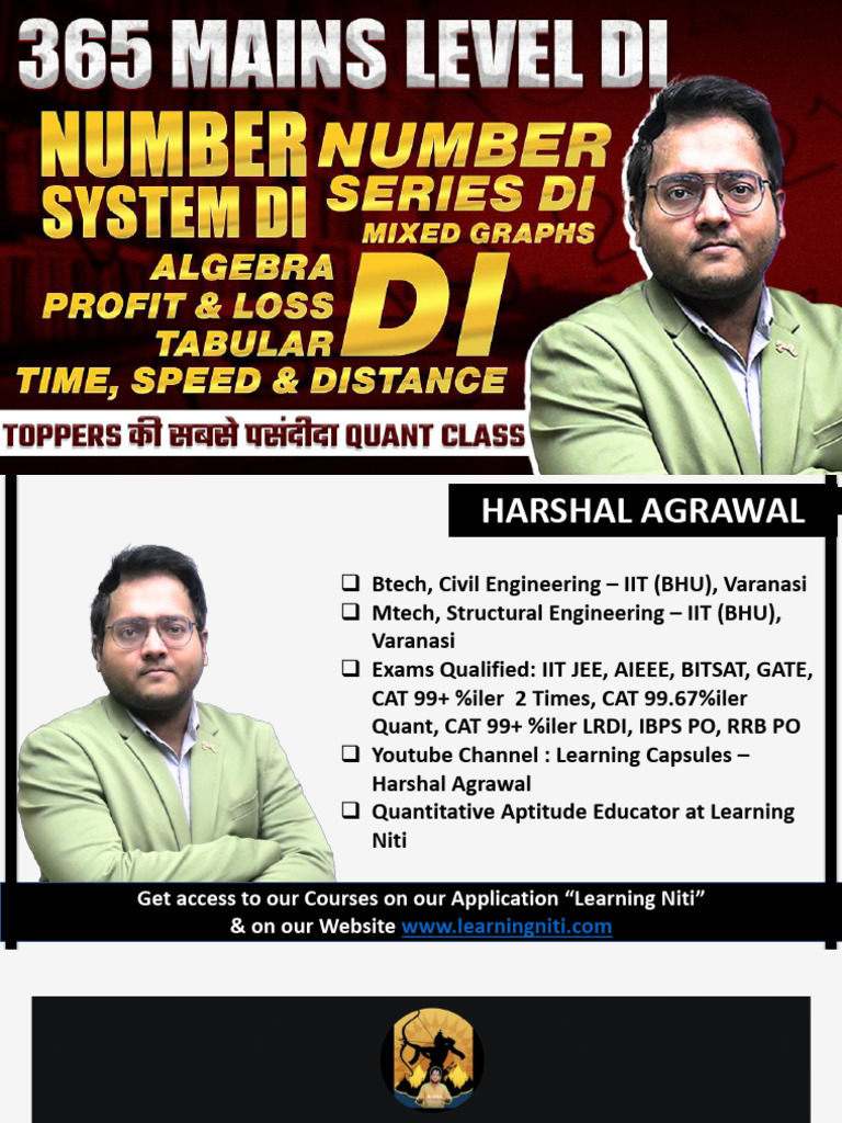 365 Di Series 28.3.24, Harshal Sir Learning Capsules | PDF