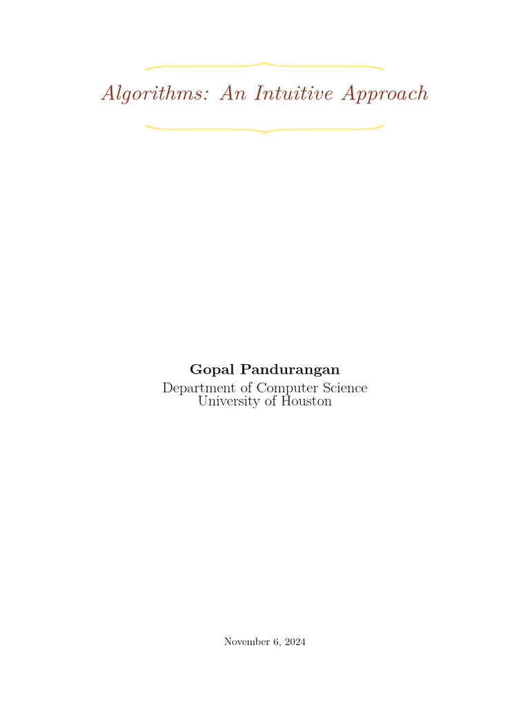 Algo Book | PDF | Computational Complexity Theory | Algorithms