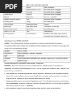 IGCSE Biology Paper 6 Practical Notes | PDF | Photosynthesis ...