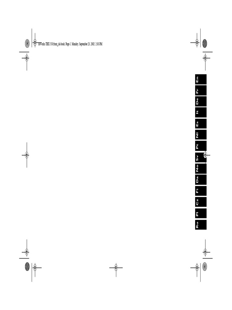 MegaWorks THX 5.1 550D Users Guide English | PDF | Loudspeaker | Headphones