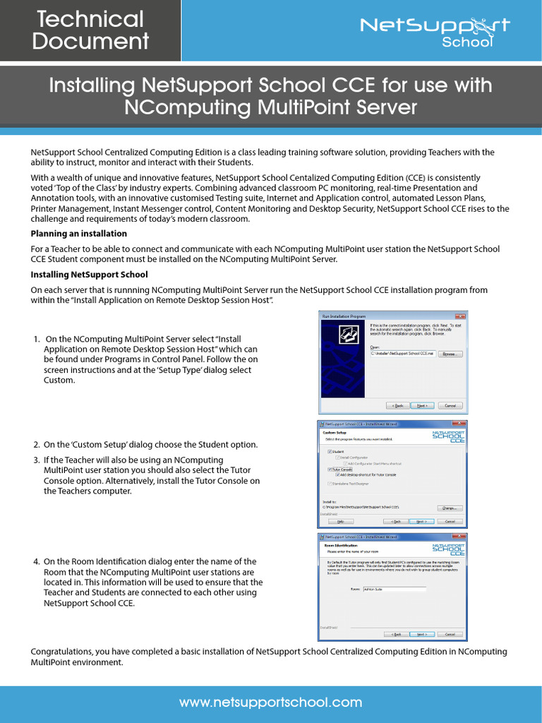 Nss Cce Ncomputing Multipoint | PDF