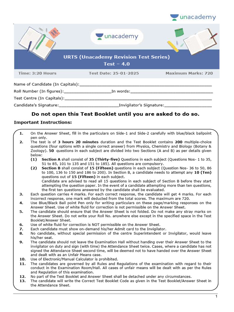 URTS Questions Only | PDF | Gases | Waves