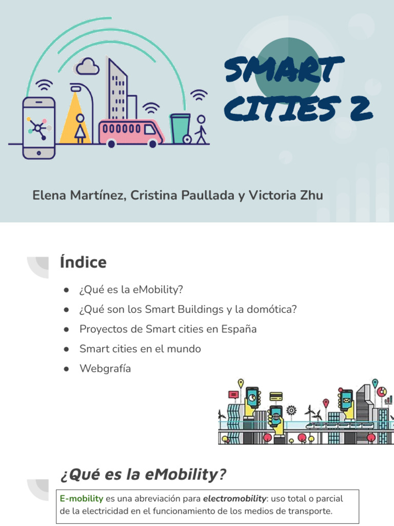 Smart Cities 2 | PDF | Red inteligente | Internet de las Cosas