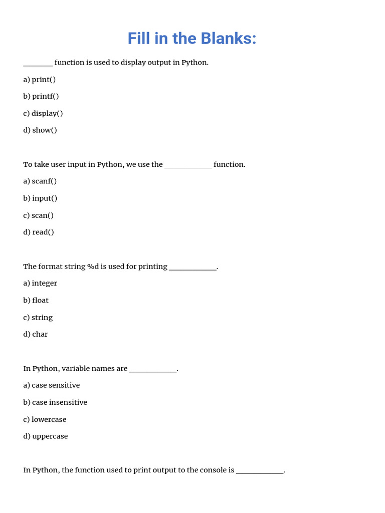 MCQ-1 | PDF | Control Flow | Data Type
