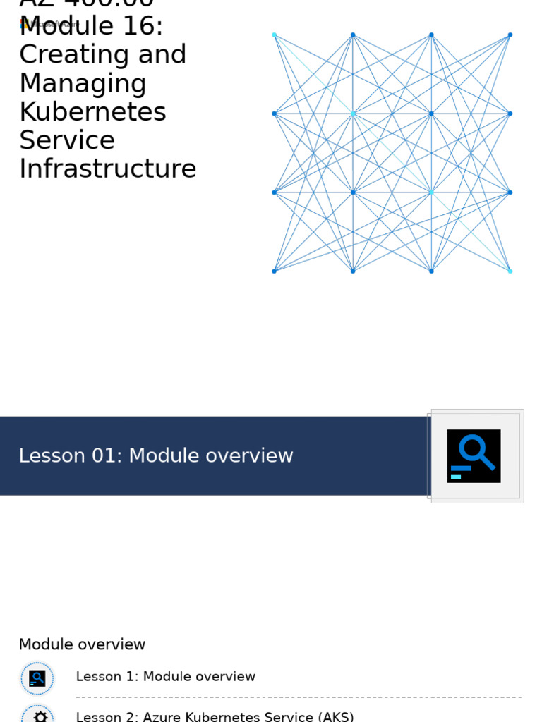 AZ 400T00A ENU PowerPoint - 16 | PDF | Computer Cluster | Microsoft Azure