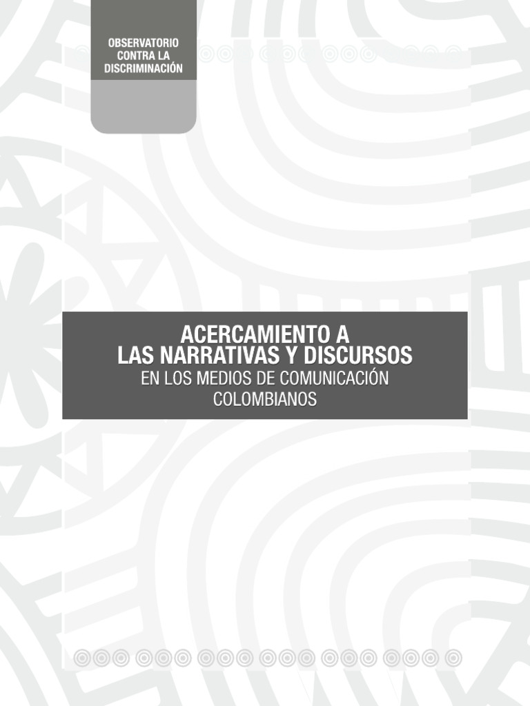 1er Informe Observatorio Discriminación Racial | PDF | Racismo | Discriminación y relaciones ...