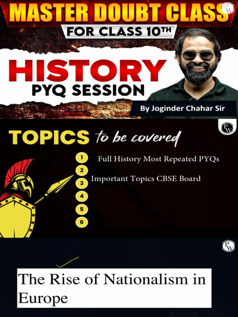 Full History Most Repeated PYQ Session Class Notes WARRIOR SERIES | PDF