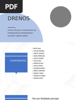 Drenos Cirurgicos | PDF | Enfermagem | Especialidades médicas