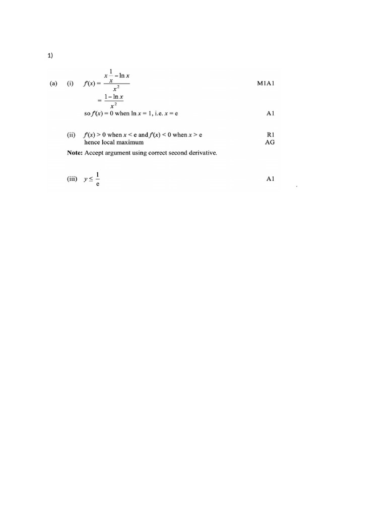 (MS) HW (Differentiation) | PDF