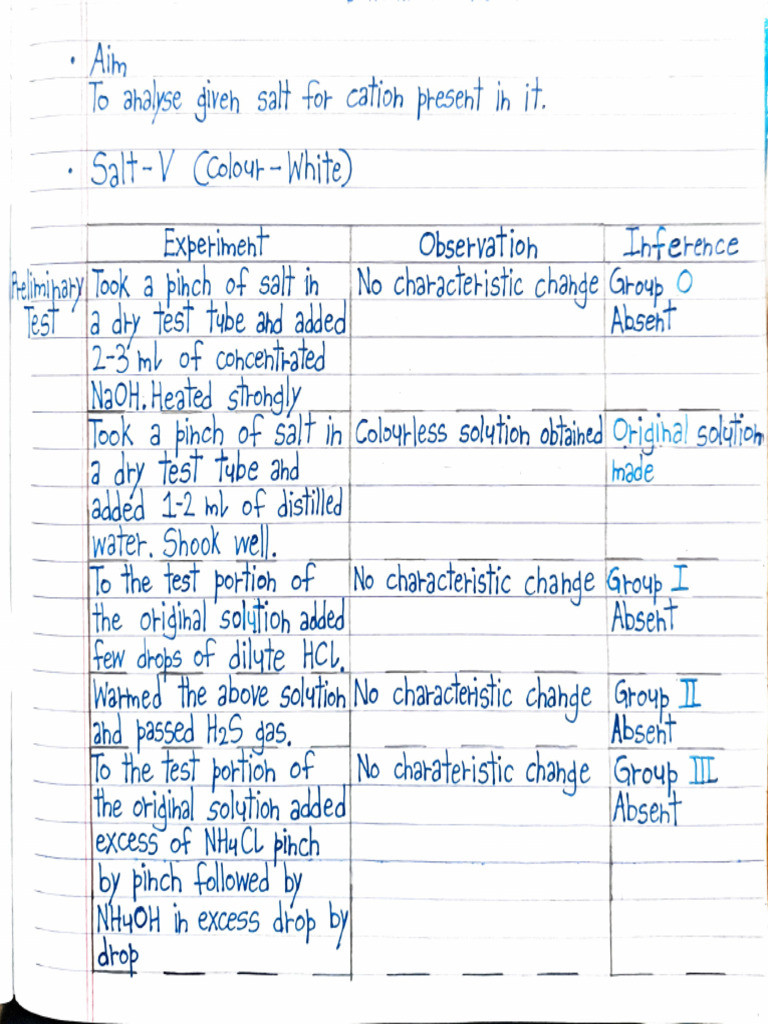 Chemistry Practical Term 2 | PDF | Sodium | Chemistry
