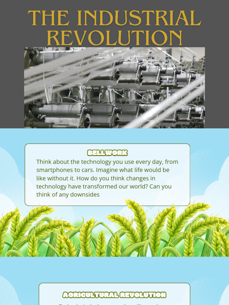 The Industrial REvolution | PDF | Industrial Revolution | Socialism